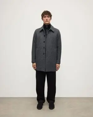 Johnstons Of Elgin Overcoat Coats For Men