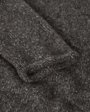 Johnstons Of Elgin Brushed Cashmere Silk Jumper - Grey