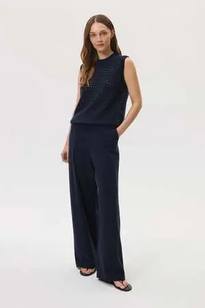 Johnstons Of Elgin High-rise Cashmere Culottes