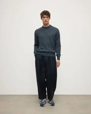 Johnstons Of Elgin Drop Shoulder Sweaters For Men