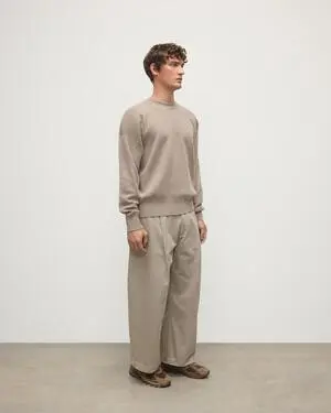 Johnstons Of Elgin Relaxed Milano Stitch Cashmere Jumper - Brown