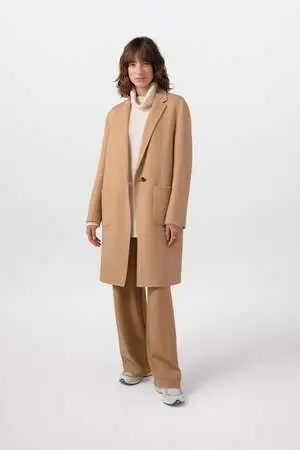 Johnstons Of Elgin Button Detailed Coats For Women