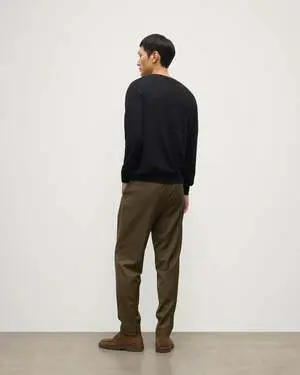 Johnstons Of Elgin V-neck Cashmere Jumper - Black