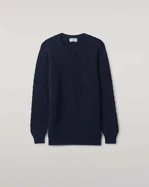 Johnstons Of Elgin Cable Knit Cashmere Jumper