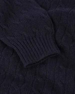 Johnstons Of Elgin Cable Knit Cashmere Jumper