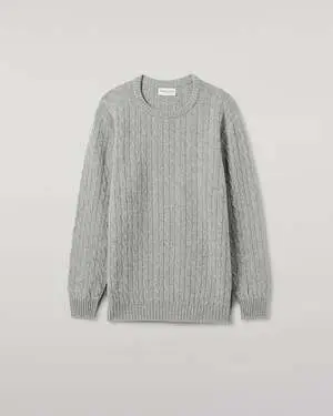 Johnstons Of Elgin Cable Knit Cashmere Jumper