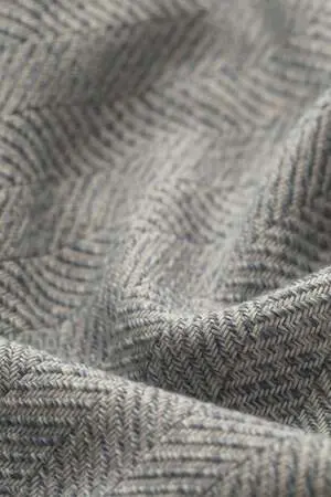 Johnstons Of Elgin Texture Herringbone Merino Throw