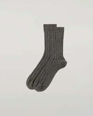 Johnstons Of Elgin Fleming Mid Cashmere Socks