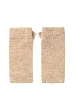 Johnstons Of Elgin Cashmere Wrist Warmers - Natural
