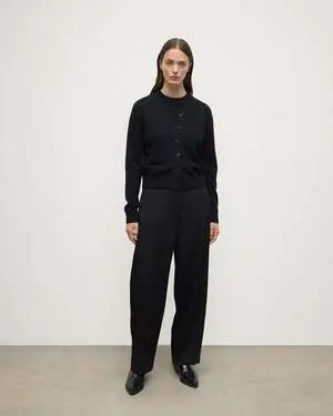 Johnstons Of Elgin Cashmere Cardigan - Black