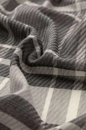 Johnstons Of Elgin Twill Check Scarf