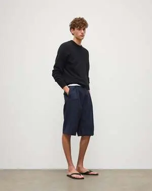 Johnstons Of Elgin Classic Cashmere Crew Jumper - Black