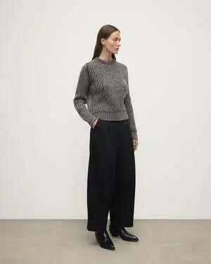 Johnstons Of Elgin High Neck Donegal Cashmere Jumper