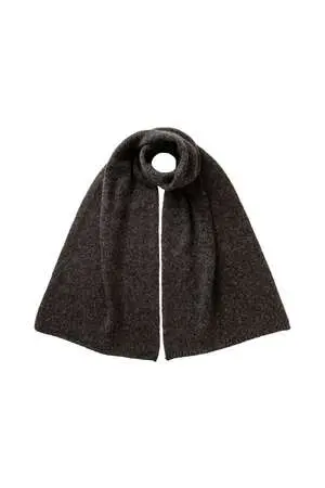 Dark Gray Cashmere Scarves for Women