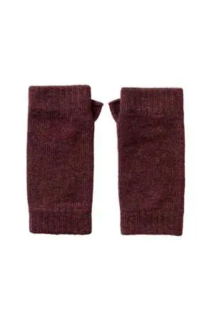 Johnstons Of Elgin Cashmere Wrist Warmers - Red