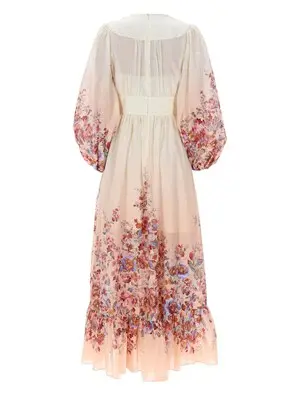 Zimmermann V-neck Maxi Dress - Multicolour