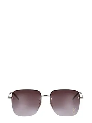 Saint Laurent Monogram "sl 312 M" Sunglasses - Grey