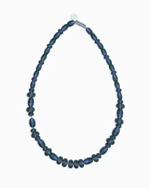 Giorgio Armani Tubular Necklace - Blue