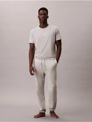 Calvin Klein Cotton Terry Blend Sleep Jogger - Grey Heather