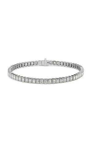 FIAMETTA 14k White Gold Diamond Tennis Bracelet