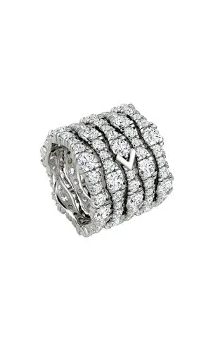 VRAI 14k White Gold Lab-grown Diamond Ring