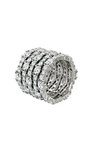 VRAI 14k White Gold Lab-grown Diamond Ring