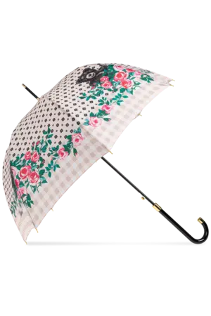 Moschino Printed Umbrella - Pink