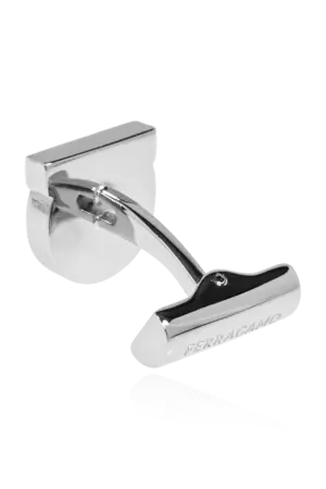 FERRAGAMO Cufflinks In The Shape Of A Logo