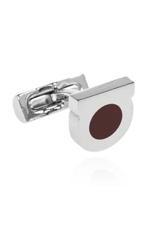 FERRAGAMO Cufflinks In The Shape Of A Logo