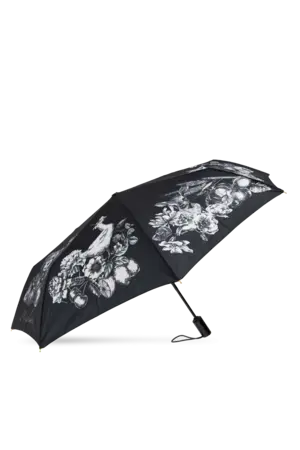Moschino Folding Umbrella - Black