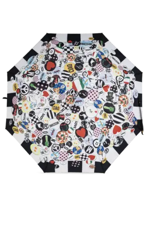 Moschino Folding Umbrella