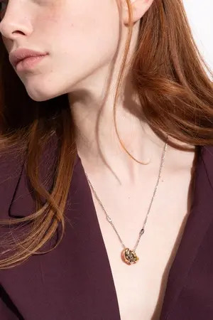 COACH Pendant Necklace With Charms