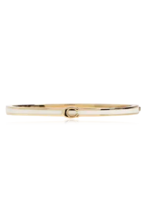 COACH Logo Bracelet - Gold