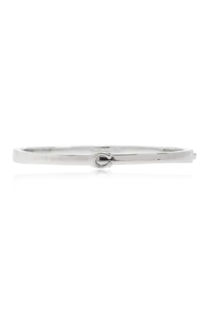COACH Logo Bangle - Silver