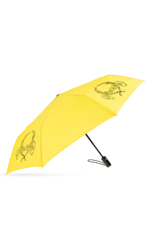 Moschino Folding Umbrella - Yellow