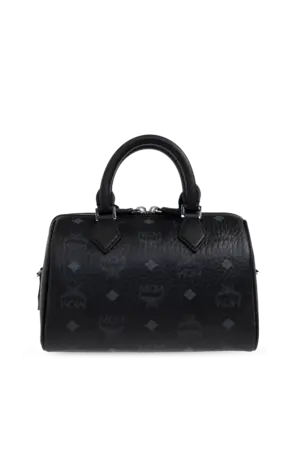 Mcm Satchel Handbag - Black