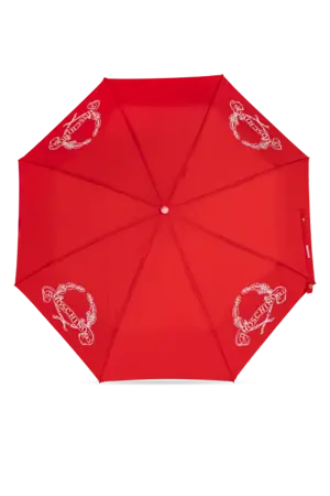 Moschino Folding Umbrella - Red