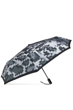 Moschino Folding Umbrella - Grey
