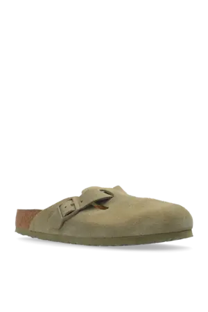 BIRKENSTOCK Boston Bs Slides - Green