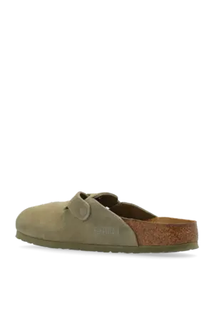 BIRKENSTOCK Boston Bs Slides - Green