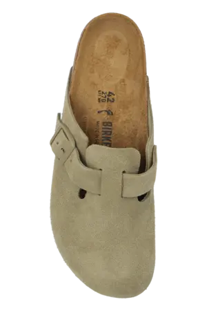 BIRKENSTOCK Boston Bs Slides - Green