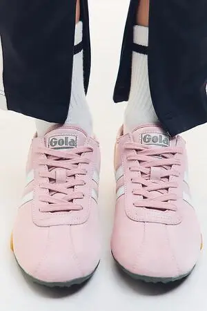 Gola Exclusive Curve Sneakers - Chalk Pink/white/khaki/gum