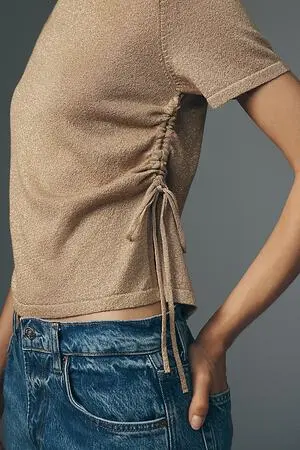 Anthropologie Short-sleeve Crew-neck Tee