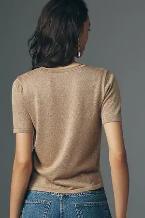 Anthropologie Short-sleeve Crew-neck Tee