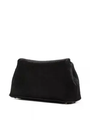 TOTEME T-lock Detail Clutch - Red