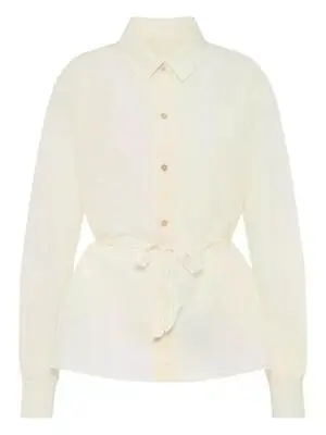 MAISON MARGIELA Belted Long-sleeve Shirt