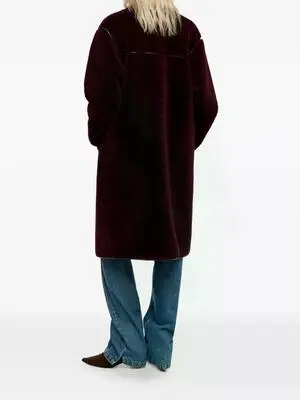 Bimba Y Lola Buttoned Trim Coat