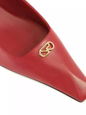SERGIO ROSSI 25mm Surge Leather Slingback