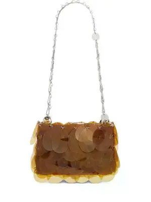 Rabanne Disc-chain Shoulder Bag - Brown