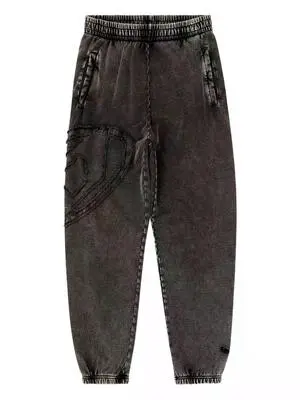 DIESEL® P-marky-den Appliqué-detail Track Pants - Grey